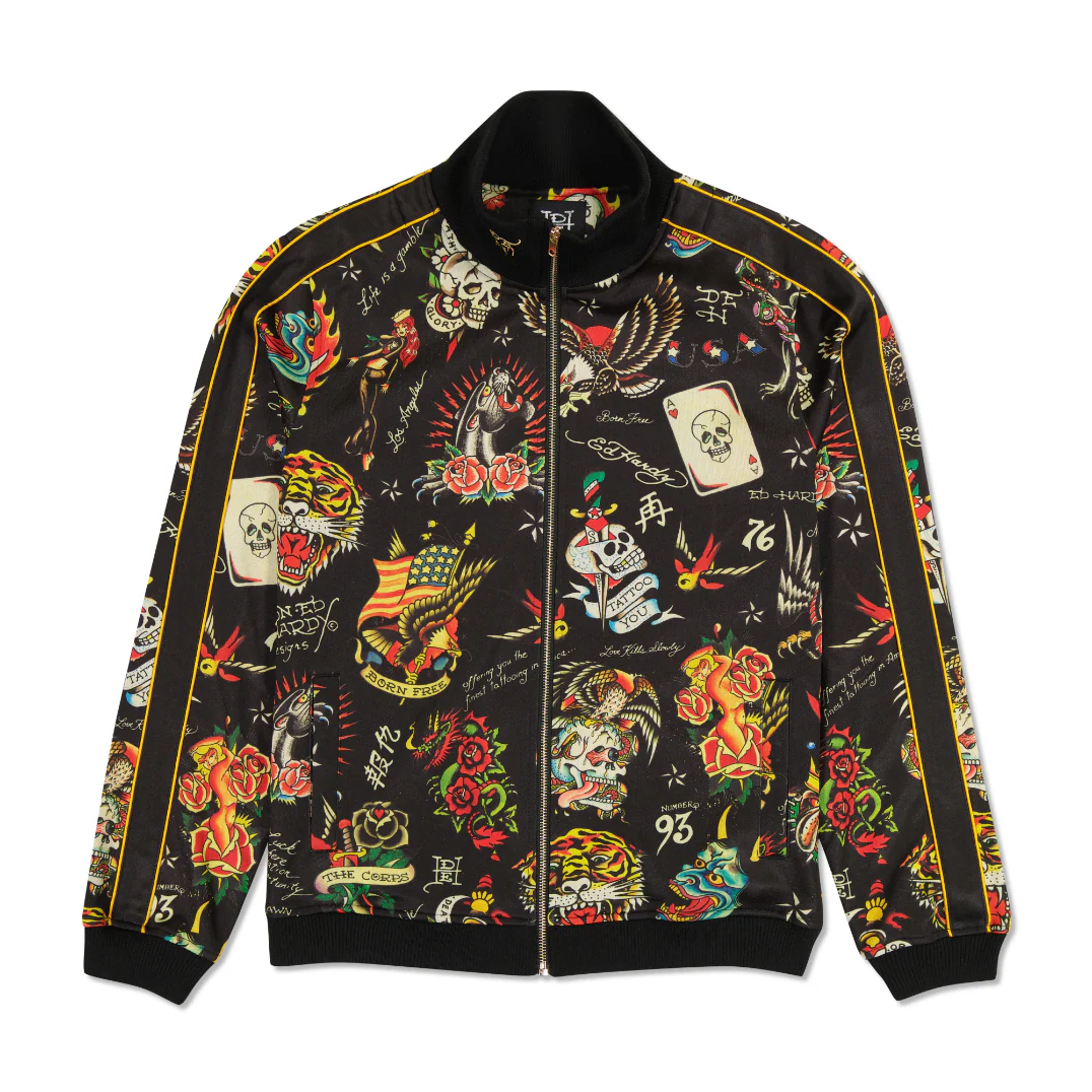 Flashboard Track Jacket - Ed Hardy